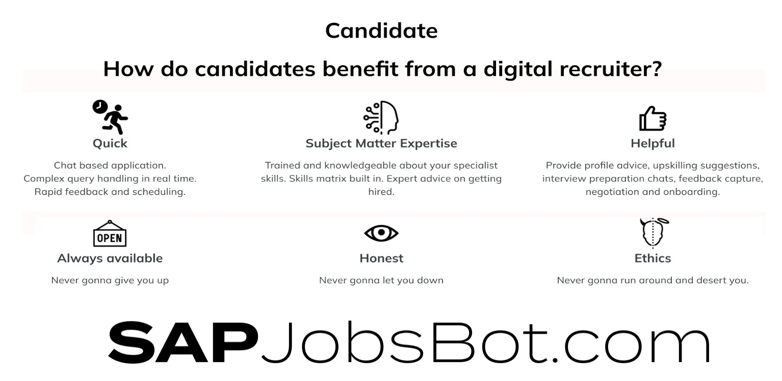 Candidates – SAP Jobs Bot